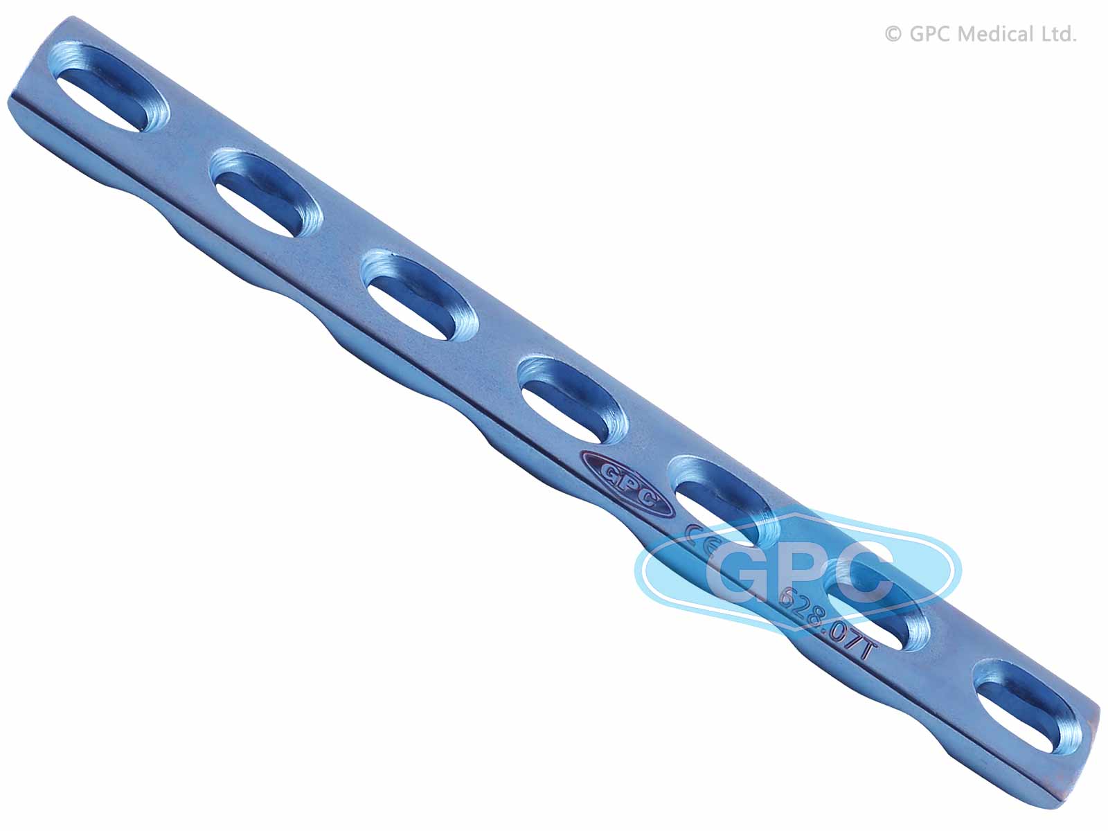 Plaque de compression dynamique à contact limité, 3,5 mm