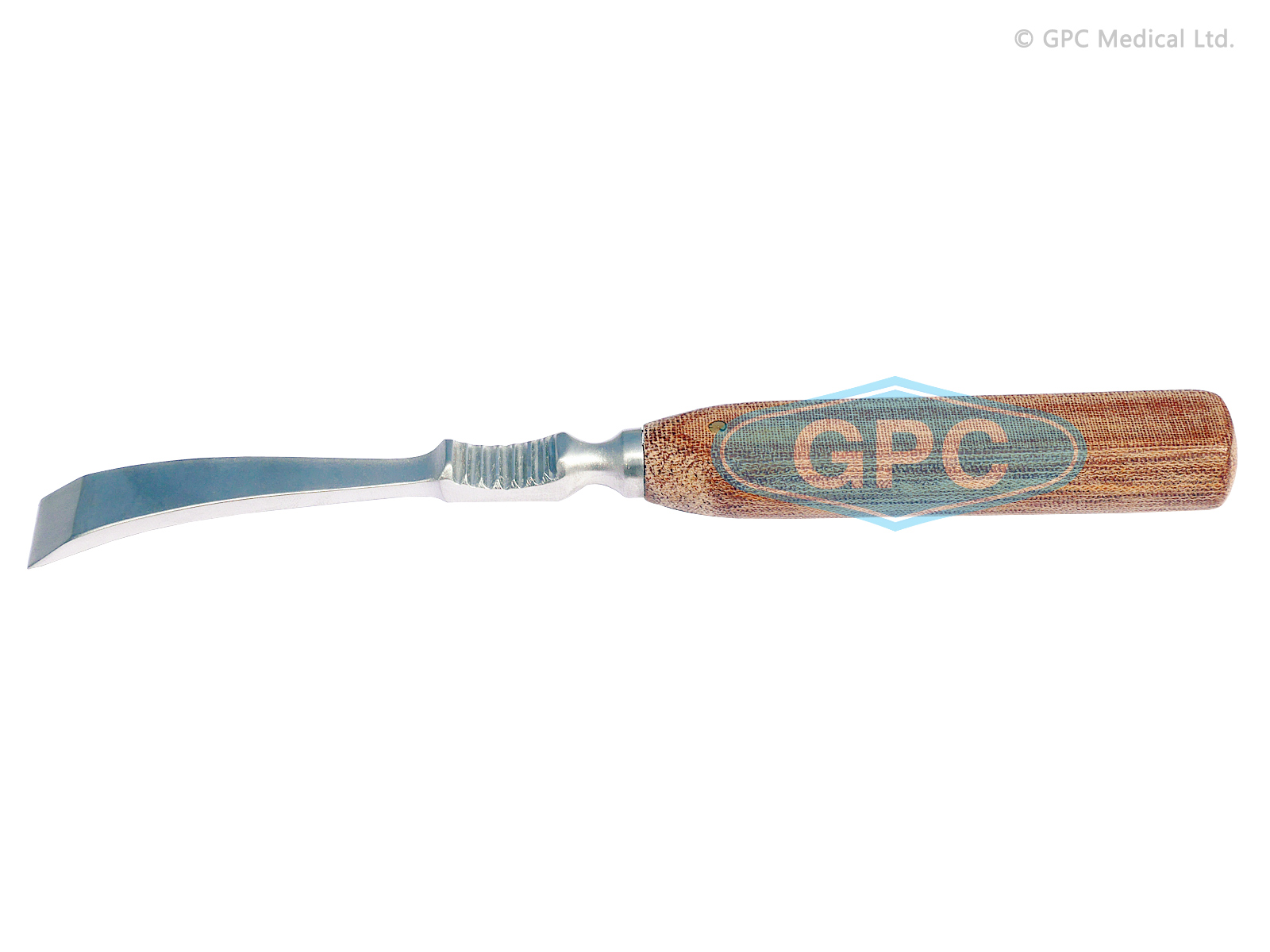 Rugine à manche en fibre (Farabeuf) – droite et courbée